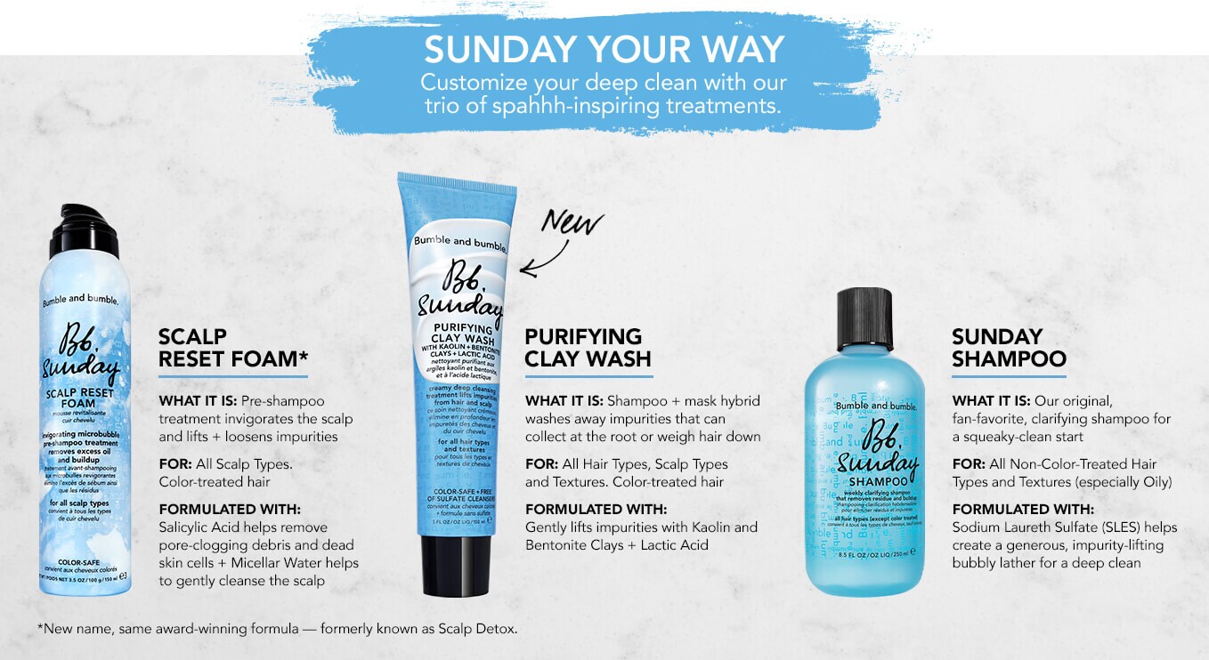 Bb.Sunday Collection | Bumble and bumble.